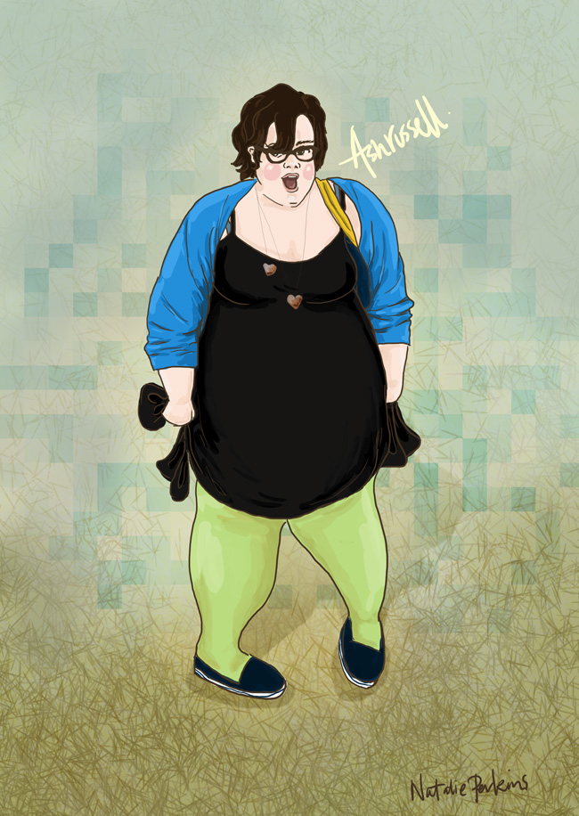 Fat Babes Illustrated.