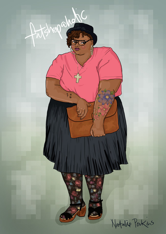 Fat Babes Illustrated.